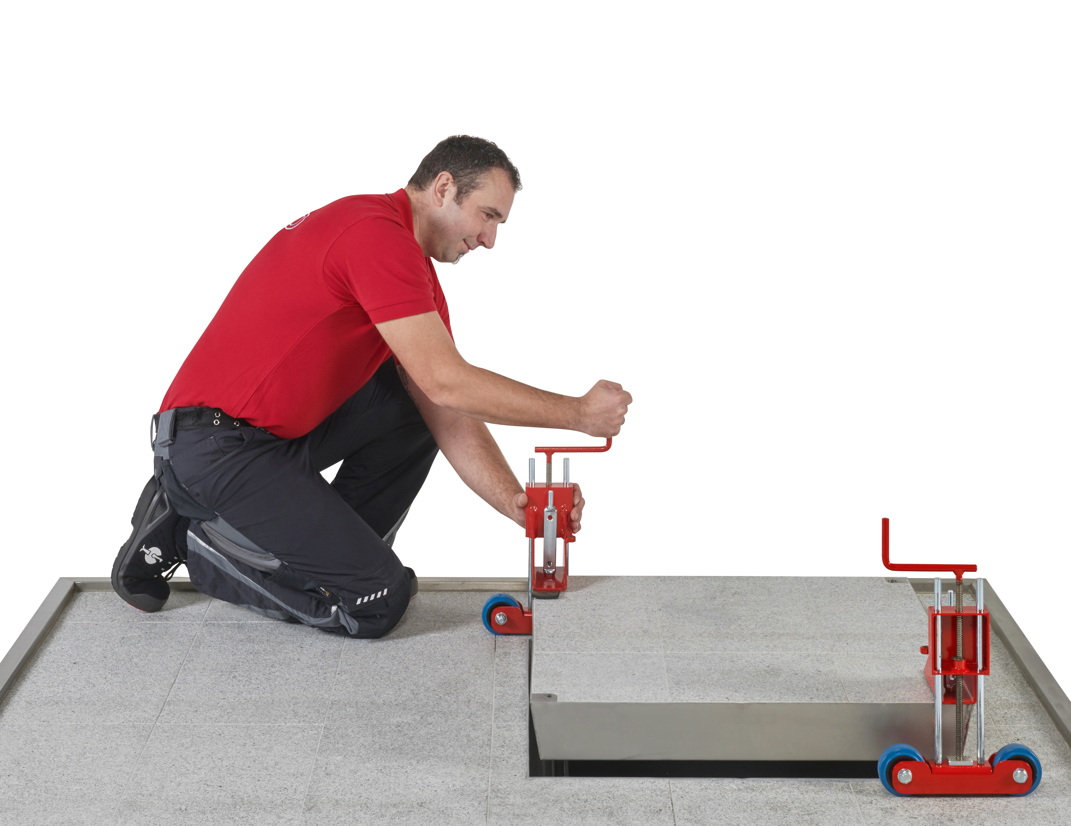 HAGOlifter MINI - HAGO Schachtabdeckung, Zaun, Leiter, Gerüst